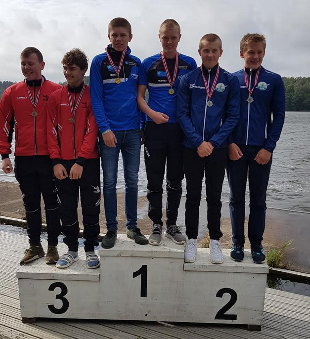 TKKK-gjengen hentet med seg medaljer